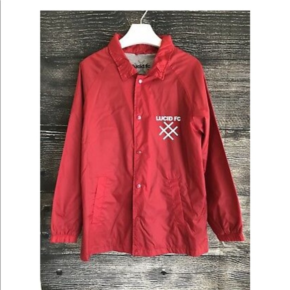 Jackets & Coats | Lucid Fc X Rothco Logo Coach Jacket Red Size L | Poshmark